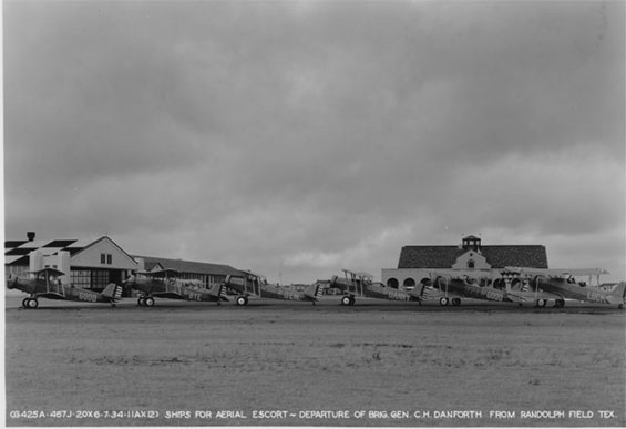 The CHARLES H. DANFORTH Page of the Davis-Monthan Airfield Register Website